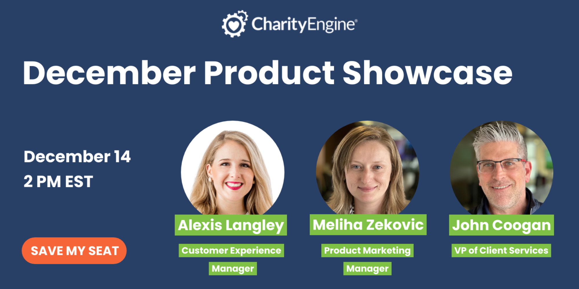 Webinar: December CharityEngine Product Showcase